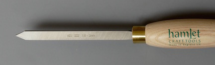 Hamlet 1/8" Parting Tool HANDLED Back in stock! - Alan's Woodturning Store