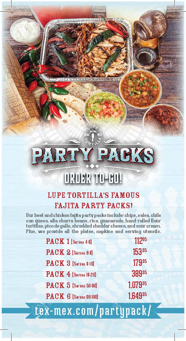 Party Pack Handout