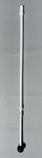Flag Shaft Light Weight Black Ball 46 inch (flag sold separately)
