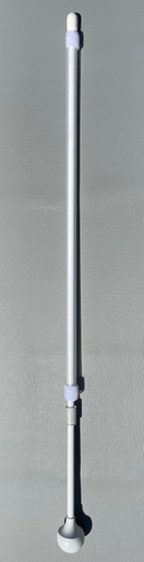 Flag Shaft Light Weight White Ball 46 inch (flag sold separately)