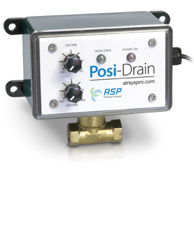 Posi Drain PD7020 - 1/4" NPT 110V Drain Valve - ASP | AVP, Inc.