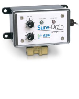 Sure-Drain SD-11 Drain w/ Single 1/4" NPT Valve | AVP, Inc.