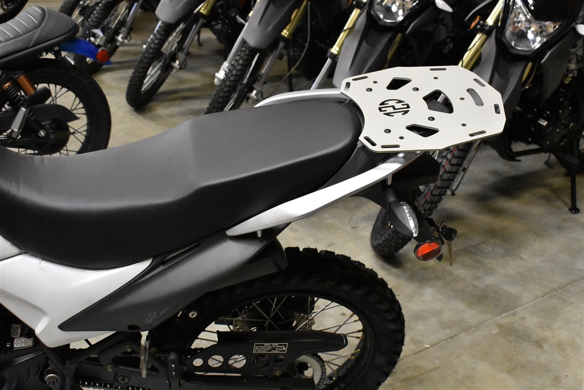 Rear Rack, TT250 Universal Mount for Boxes and Luggage - CSC Motorcycles