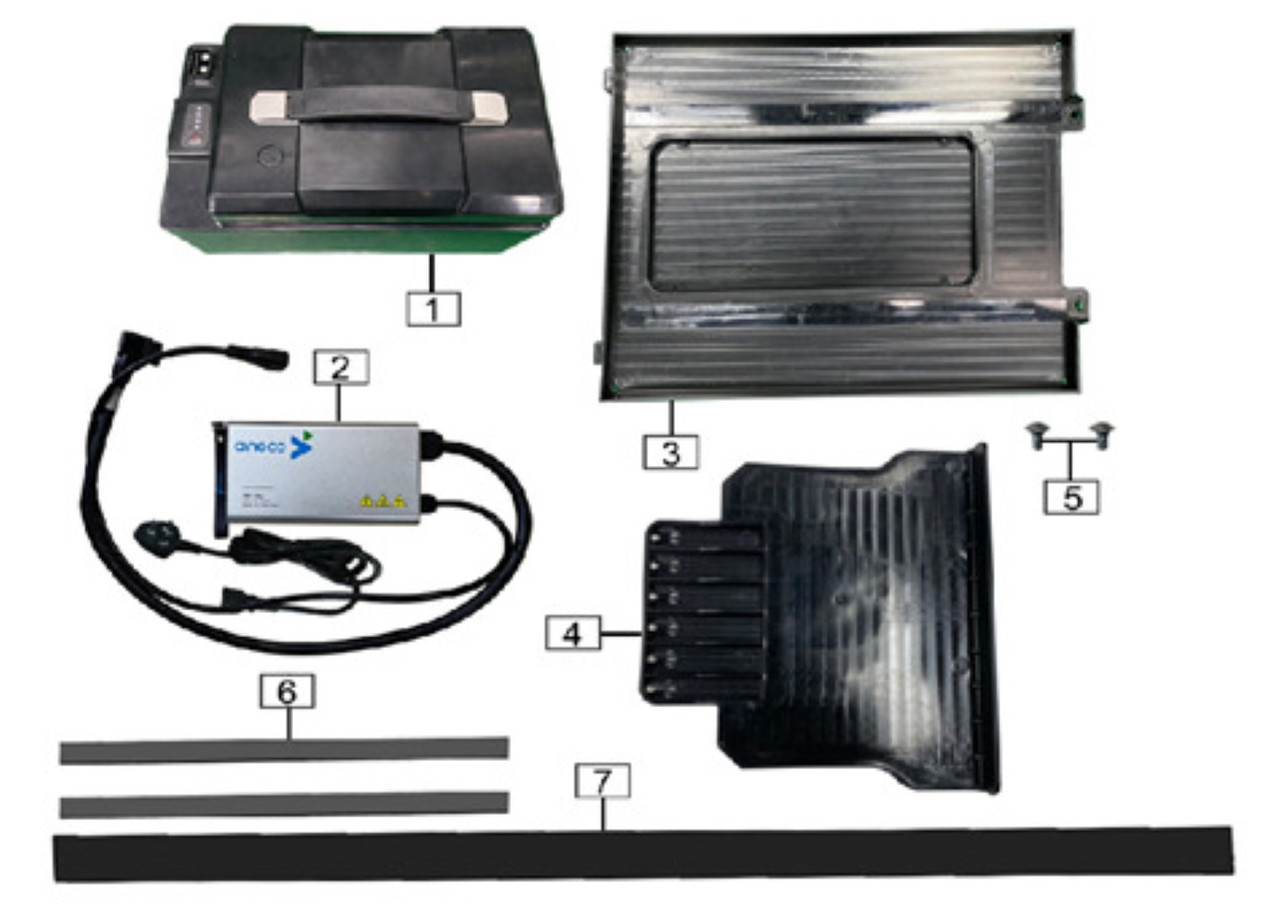 #7 - Buffer foam fits ES5 Battery - CSC Motorcycles