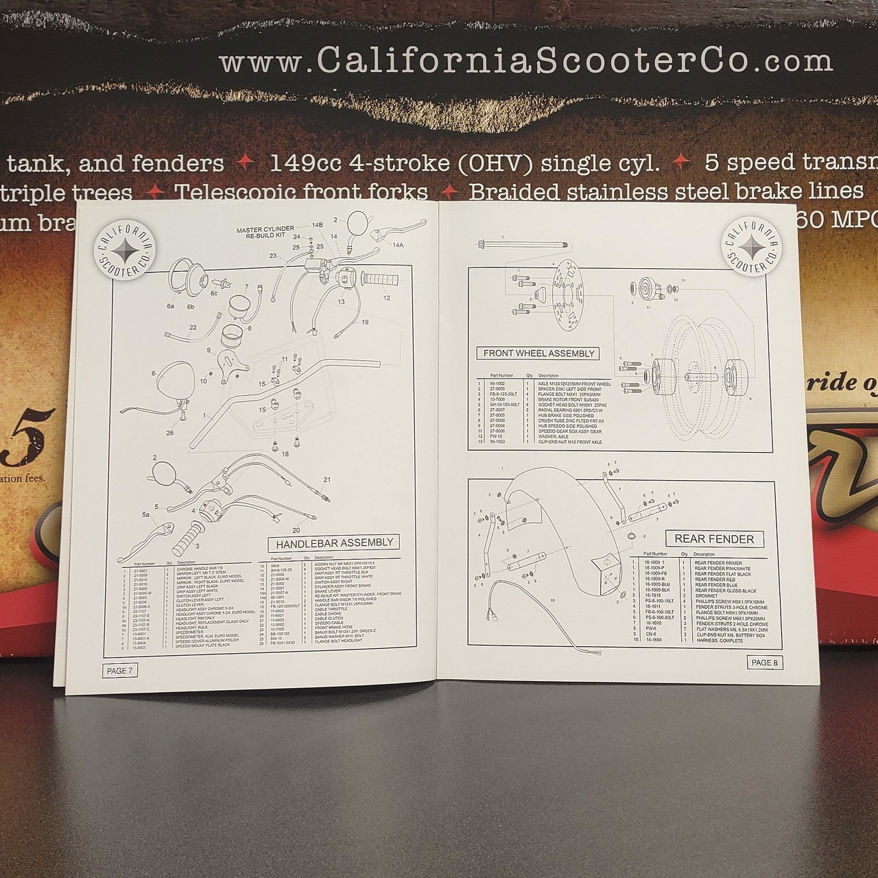 CSC Mustang Legacy Assembly Bible: Illustrated Parts & Disassembly ...