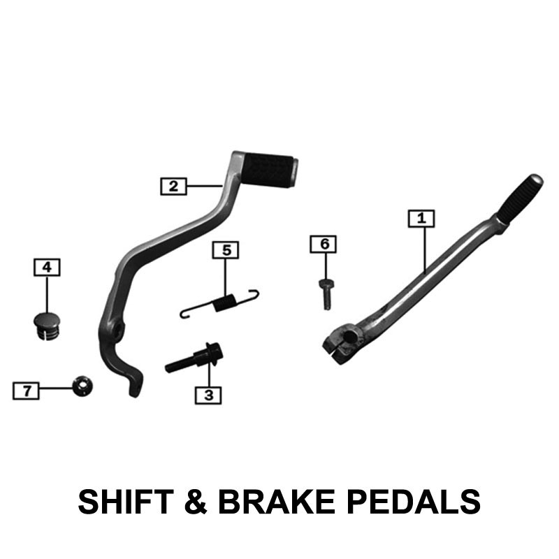 spring,rear brake, RX3 - CSC Motorcycles
