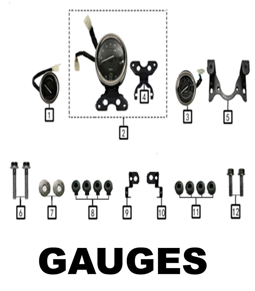 Meter Mounting bracket main body - CSC Motorcycles