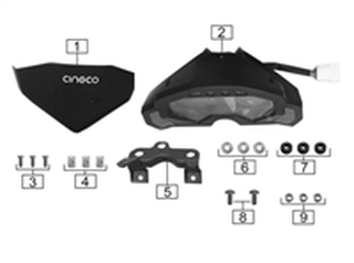 Bracket, meter - CSC Motorcycles
