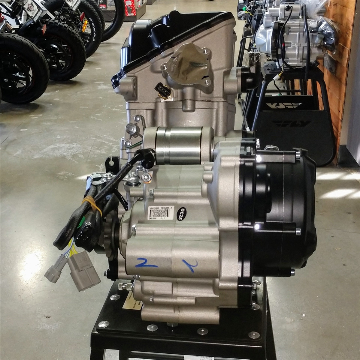 Engine 450cc, complete - CSC Motorcycles