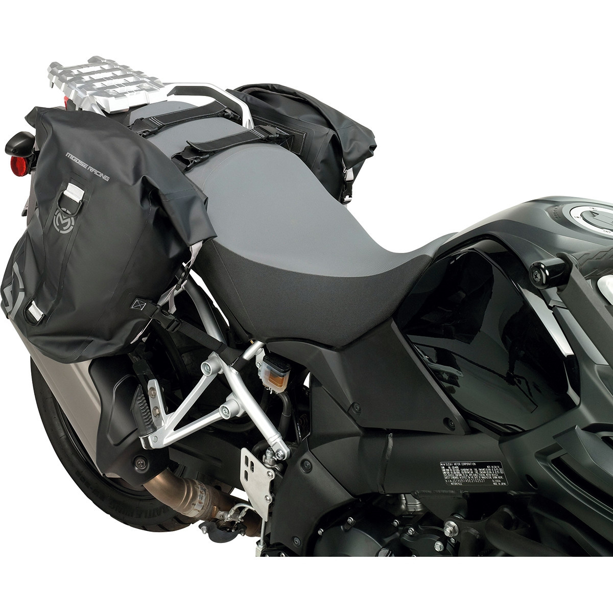 ADV1 Dry Saddle Bags, 20 Liter - Soft Luggage by Moose Racing - CSC ...