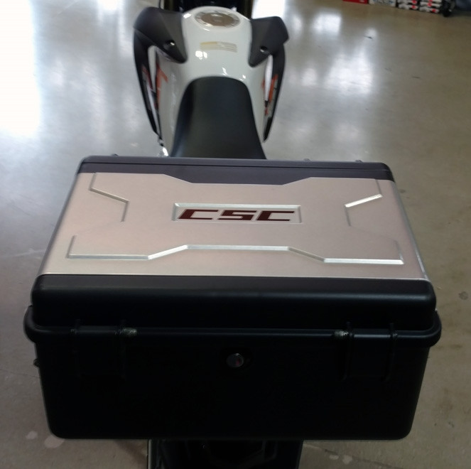 Rear Rack, TT250 Universal Mount for Boxes and Luggage - CSC Motorcycles