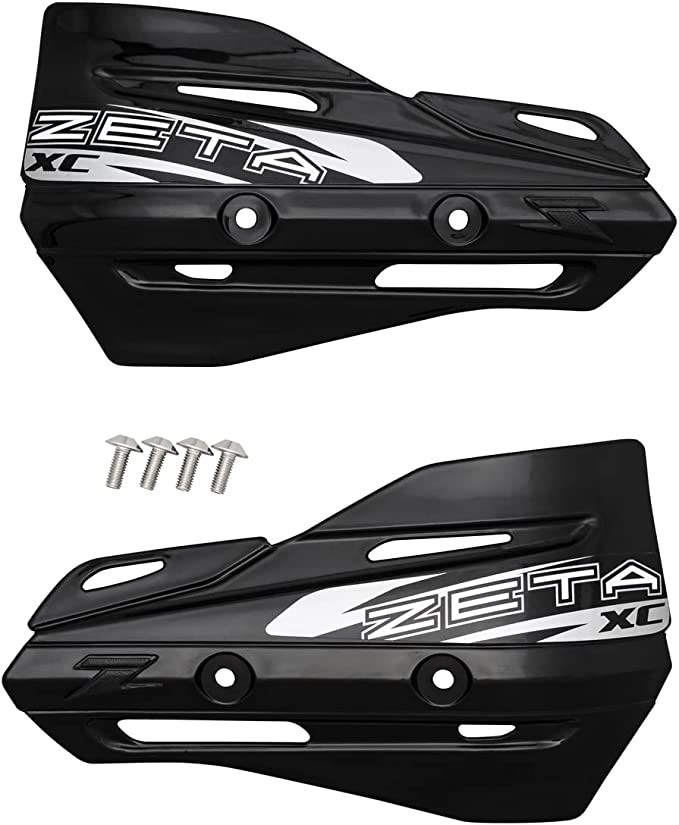Zeta XC Protector Handguard Shields in Black - CSC Motorcycles