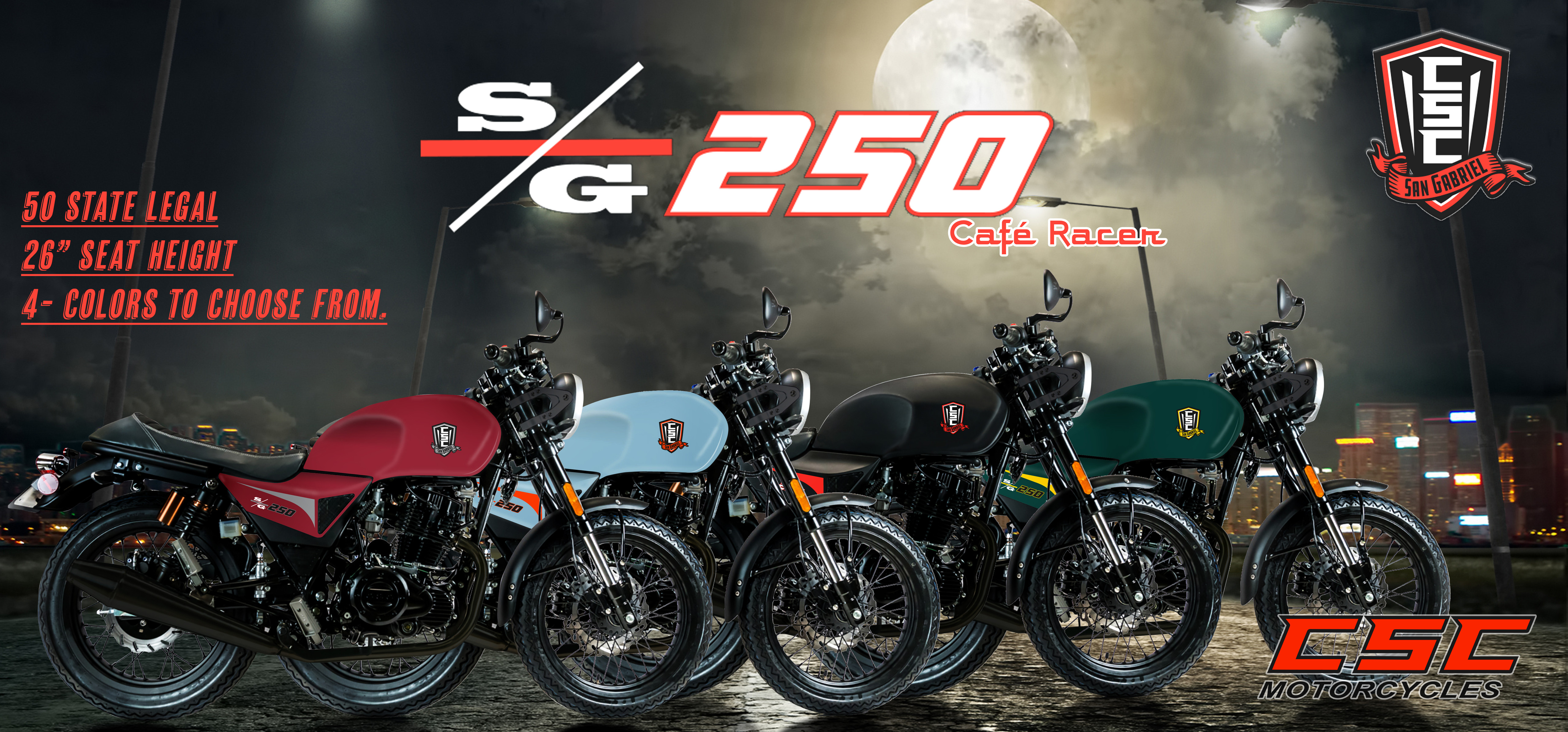 CSC Motorcycles - Fun You Can Afford - Shop Online