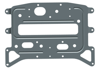 #17 - Battery cover reinforcing plate fits ES5 Foot Plate - CSC Motorcycles