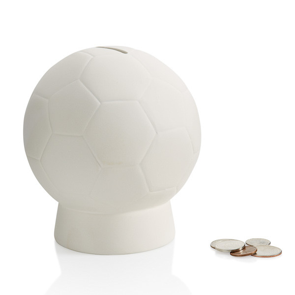 Soccer Ball Bank/6 SPO | Ceramic Arts Canada