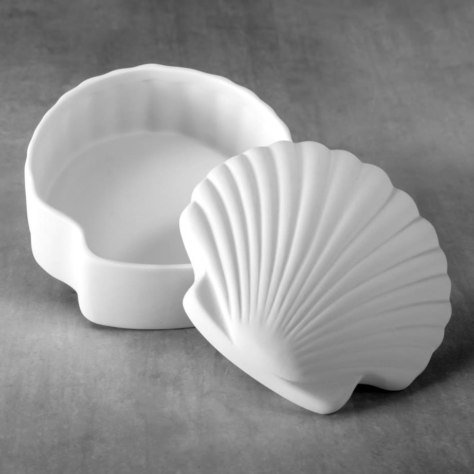 Scallop Shell Box/6 SPO| Ceramic Arts Canada
