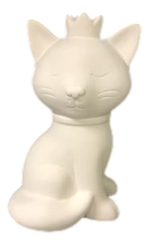 KIDS FAIRY TALE CAT/6 SPO Bisque| Ceramic Arts Canada