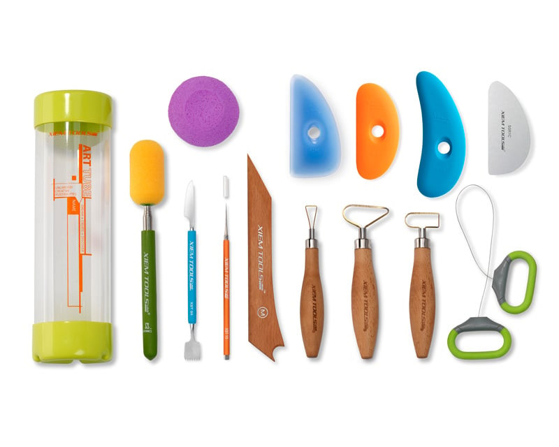 Clay Essential Tool Kit (14 Pieces)| ceramicarts.com