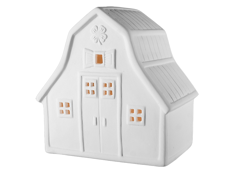 4-H Lighted Barn | Ceramic Arts Canada