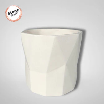 STONEWARE Angled Planter | Ceramic Arts Canada
