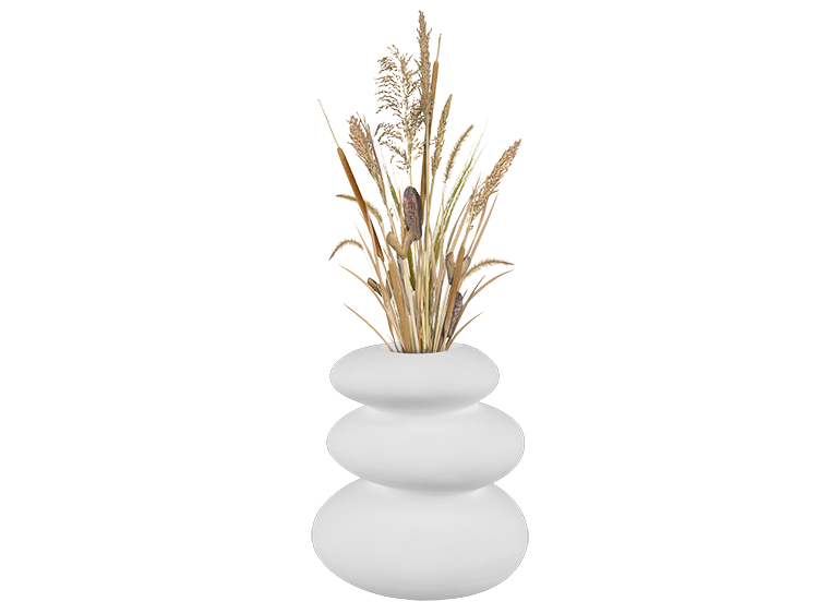 STONEWARE Stacked Rock Vase | Ceramic Arts Canada