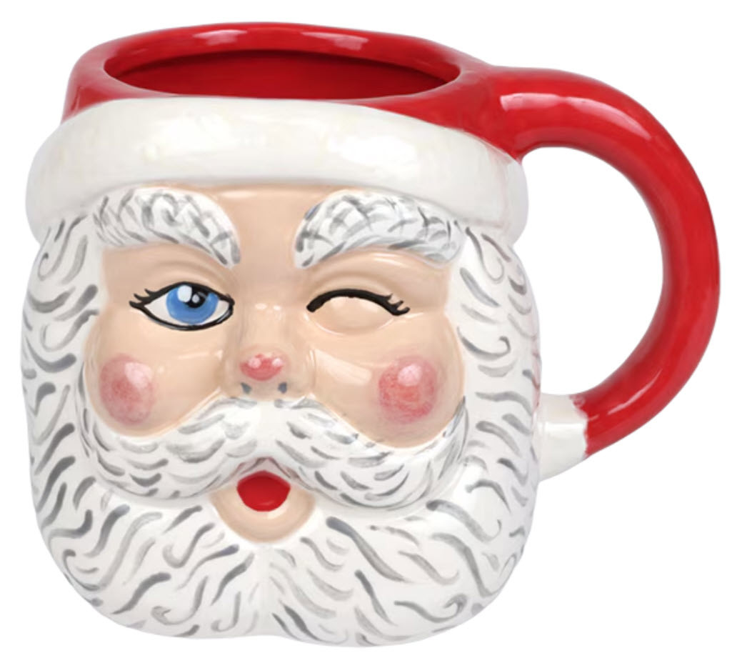 Vintage Santa Clause Mug | Ceramic Arts Canada
