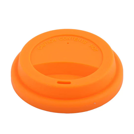 Orange Silicone Lid (6 pack)
