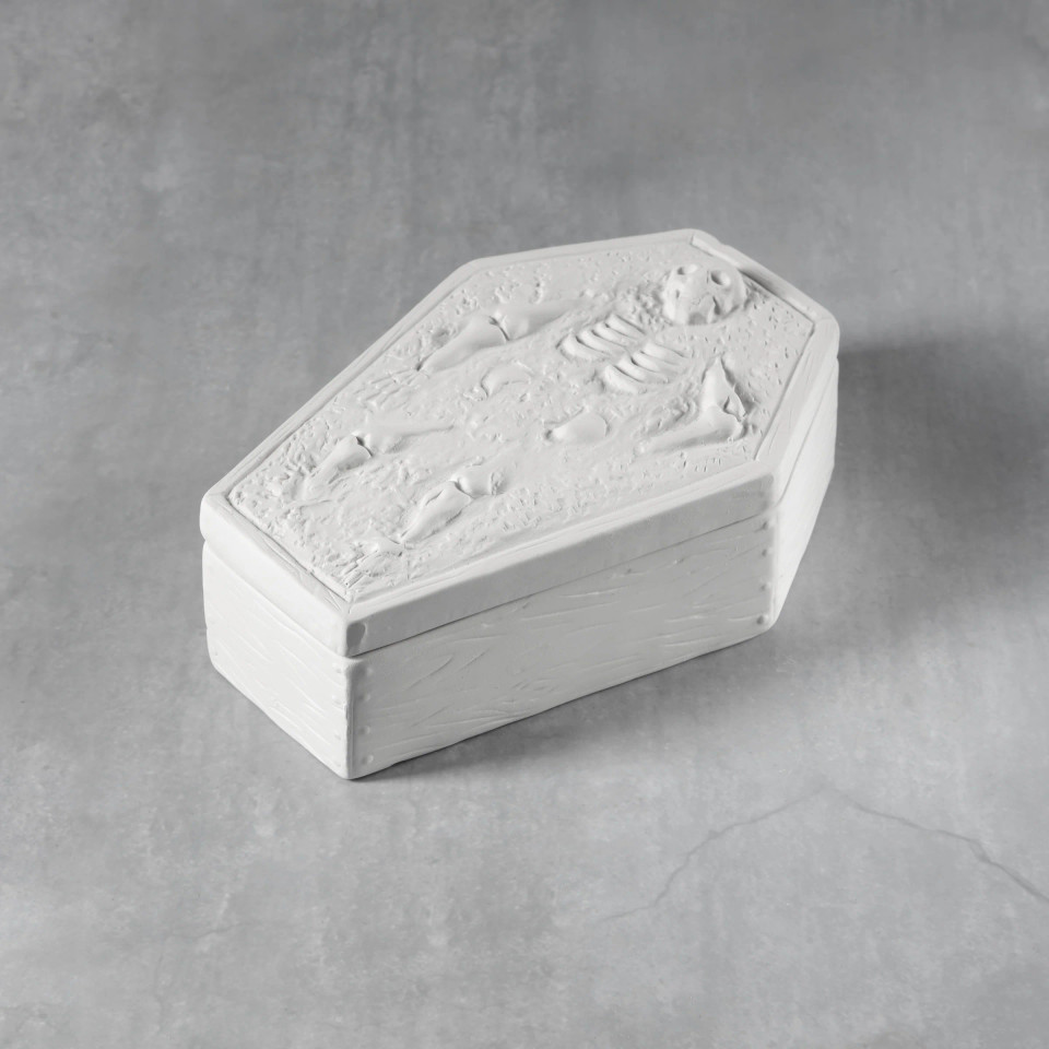 BOXES SKELETON BOX/6 SPO Bisque| Ceramic Arts Canada