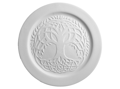 Celtic Tree of Life Plate/4| Ceramic Arts Canada