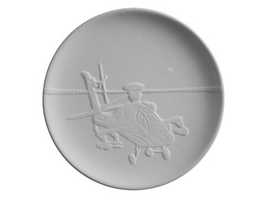 Helicopter Plate/12| Ceramic Arts Canada