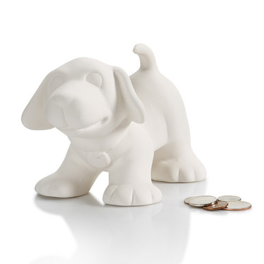 Standing Dog Bank/6 SPO | Ceramic Arts Canada