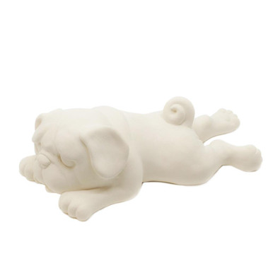 Pug Sploot/4 SPO | Ceramic Arts Canada