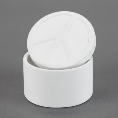 Peace Sign Box/6 SPO| Ceramic Arts Canada