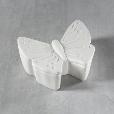 Butterfly Box/10 SPO Bisque | Ceramic Arts Canada