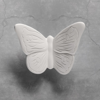 KIDS LARGE BUTTERFLY/12 SPO Bisque| Ceramic Arts Canada