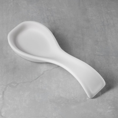KITCHEN SPOON REST/12 SPO Bisque| Ceramic Arts Canada