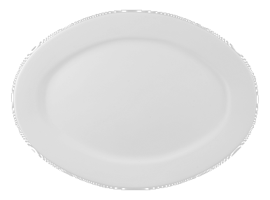 Master Carton - Qty. 8 - 17" Legacy Rim Oval Platter SPO | ceramicarts.com