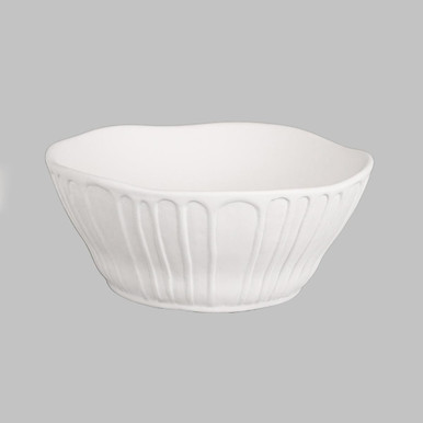 STONEWARE Fluted Small Bowl/6 | Ceramic Arts Canada