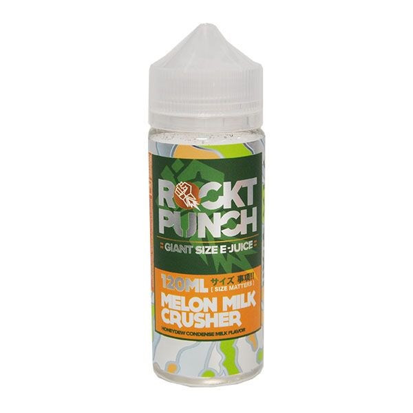 Melon Milk Crusher E Liquid 100ml By Rockt Punch £7.99 Free Nic Shots