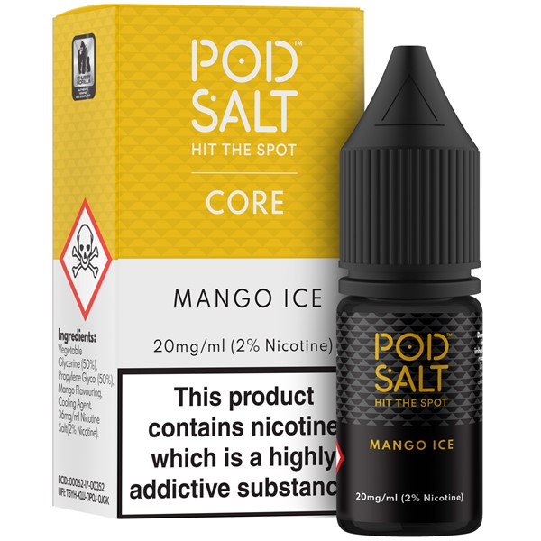 Mango Ice Nic Salt E Liquid 10ml By Pod Salt £2.50