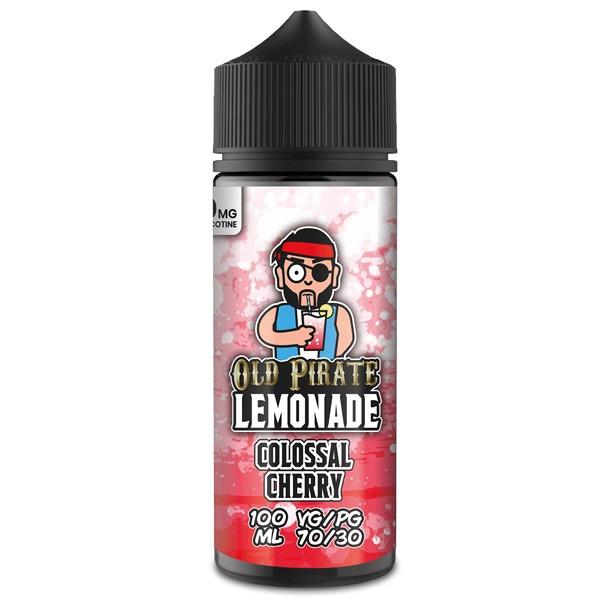 Colossal Cherry E Liquid 100ml By Old Pirate Lemonade Series £8.49