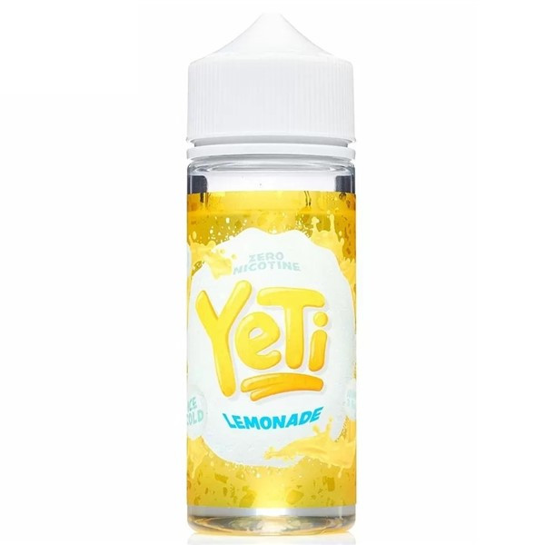 Lemonade Ice Cold E Liquid 100ml by Yeti £8.99 Free Nic Shots