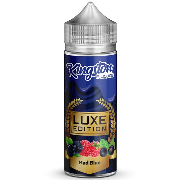 Mad Blue E Liquid 100ml By Kingston Luxe Edition £7.99 Free Nic Shots
