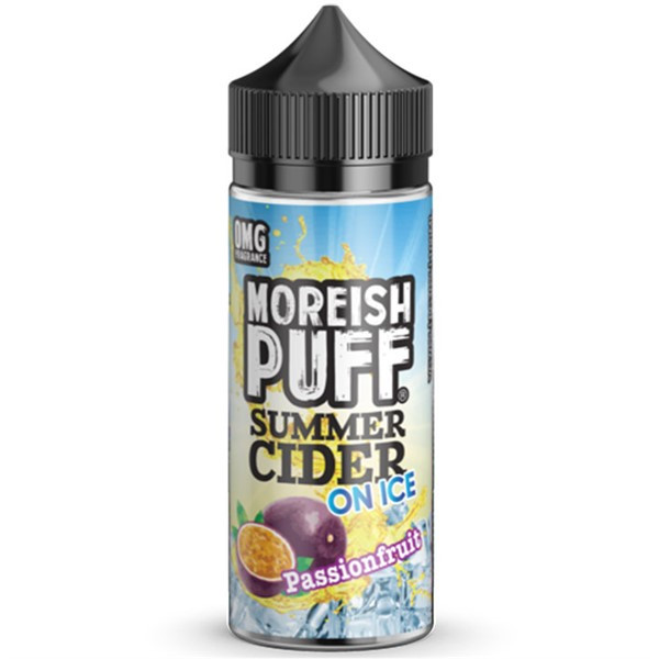 Passion Fruit Summer Cider On Ice E Liquid 100ml by Moreish Puff £9.59 ...