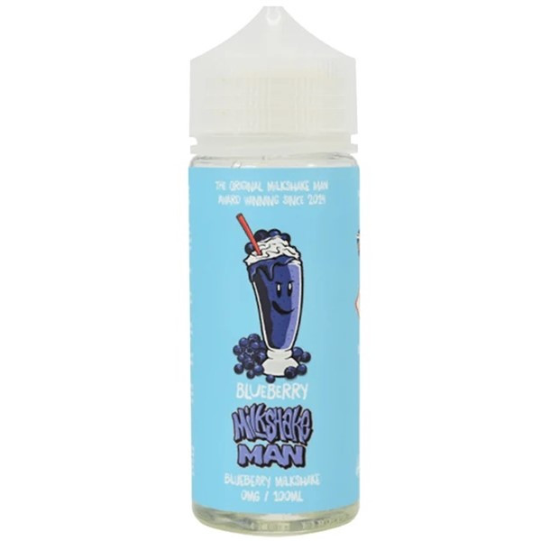 Blueberry Milkshake Man E Liquid 100ml by Marina Vape £9.99 inc Nic Shots