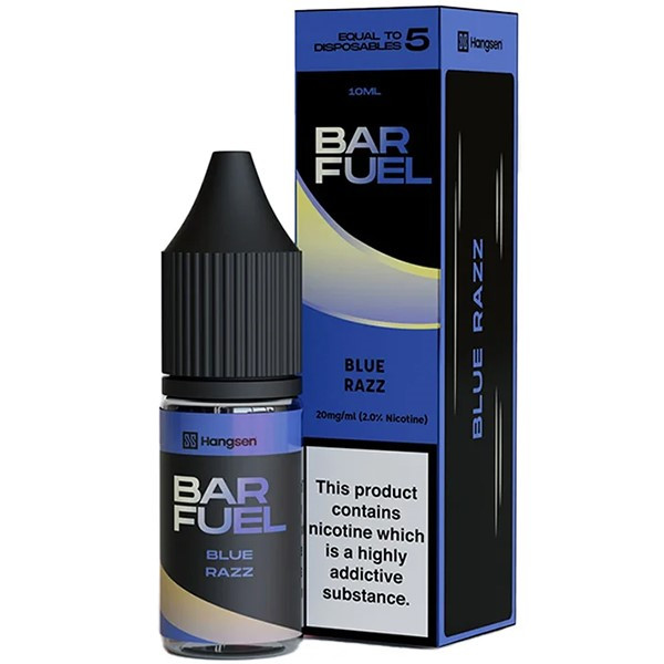 Blue Razz Bar Fuel Nic Salt E Liquid 10ml by Hangsen 10 For £17.99