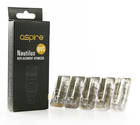 5 Pack Aspire Nautilus Atomizer Coil Heads £7.99 | Aspire Coils UK