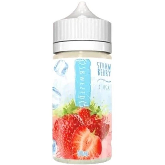 Strawberry Ice E Liquid 100ml Shortfill By Skwezed £7.99 Free Nic Shots
