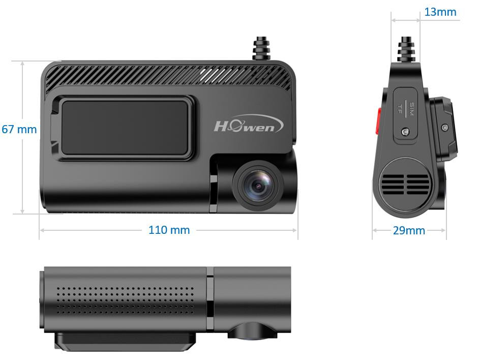 Front-Facing Dash Cam with GPS Tracking | Fleet Video