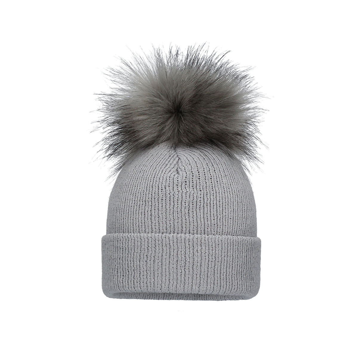 Pom Pom Envy Baby Knit Single - Grey - Kiddie Boutique By Claire